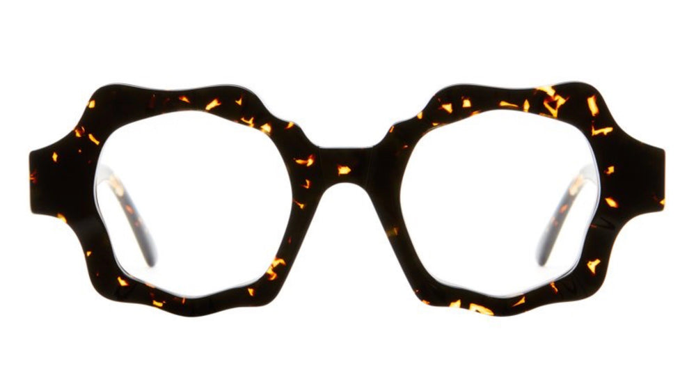 Kuboraum G4 - HOF Havana Fire | Eyeglasses | Black Optical