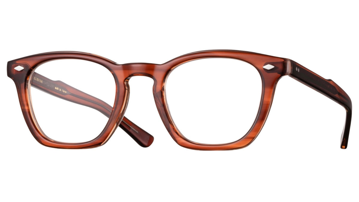 Eyevan Optimo E - Walnut | Eyeglasses | Black Optical