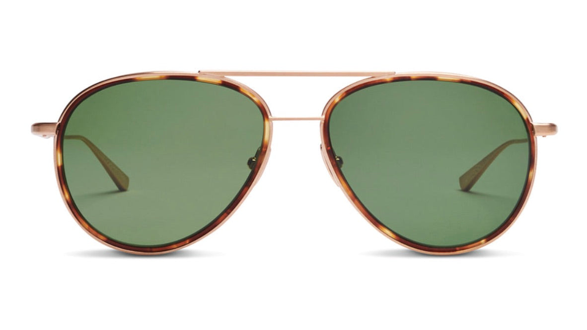 Salt. Optics Columbia - Honey Gold | Sunglasses | Black Optical